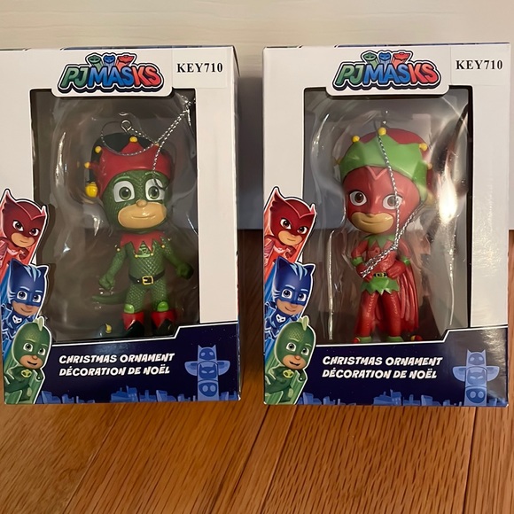 pj masks | Holiday | Pj Mask Gekko Owlette Dressed As Elves Christmas ...